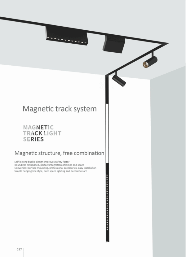 MAGNETIC TRACK MESA-L 18×1.5W | โคมไฟLED หลอดไฟLED ขายส่ง ราคาโครงการ