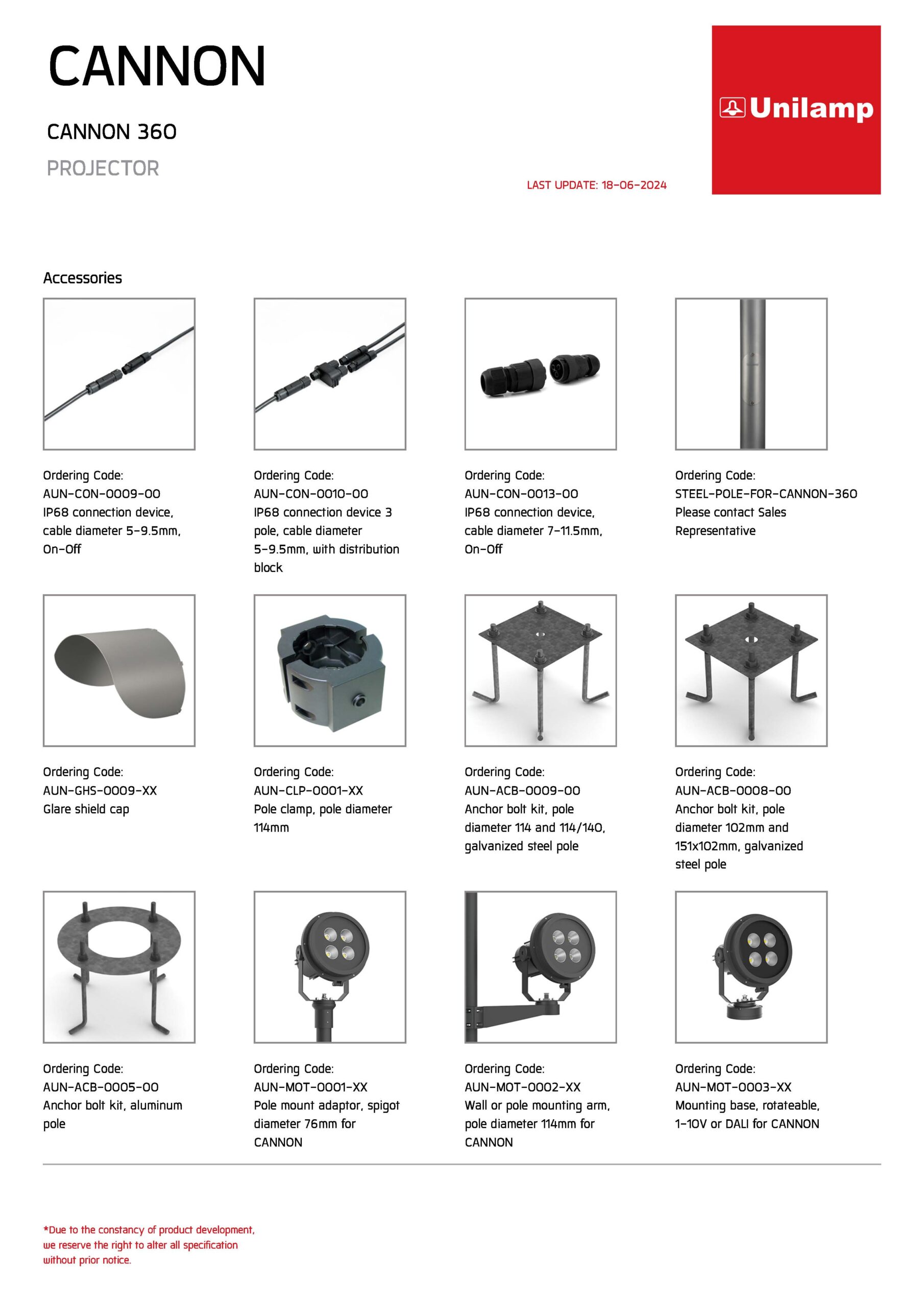 CANNON 360-2021 | โคมไฟLED หลอดไฟLED ขายส่ง ราคาโครงการ